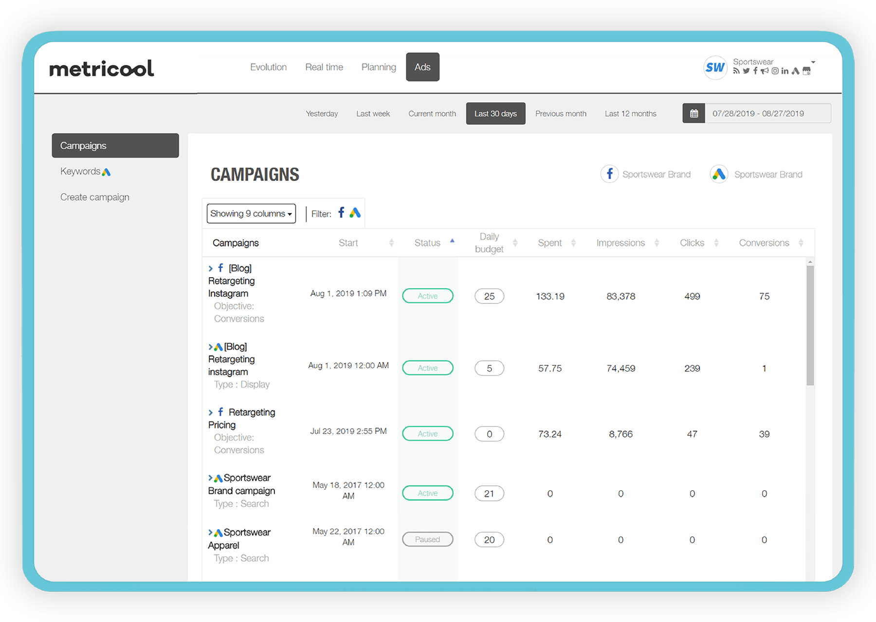 Metricool : un outil simple de gestion et d'analyse des médias sociaux ...