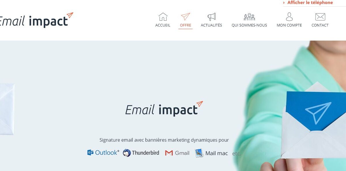 Email Impact : un outil de gestion des signatures mails des collaborateurs