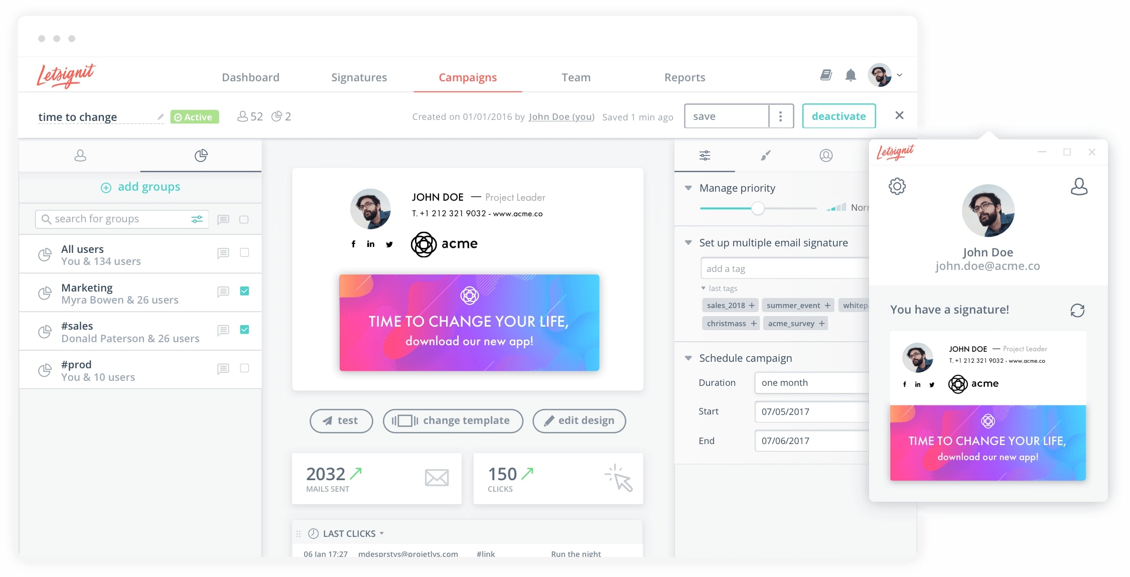 Letsignit : une référence pour créer et gérer les signatures mails des ...