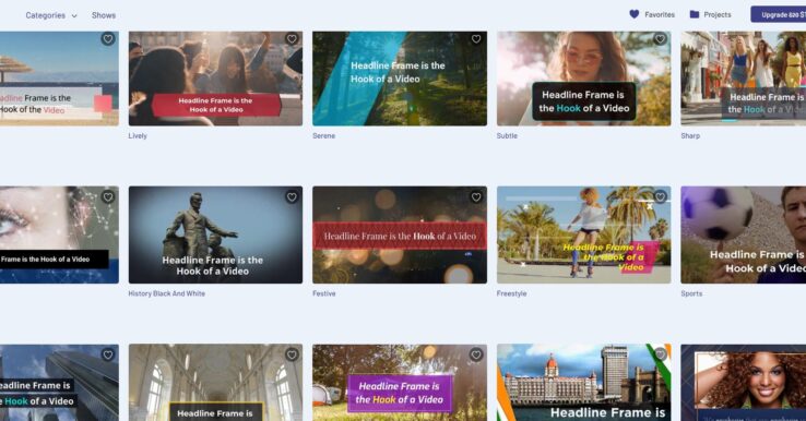InVideo : une plateforme de création vidéo pour les professionnels