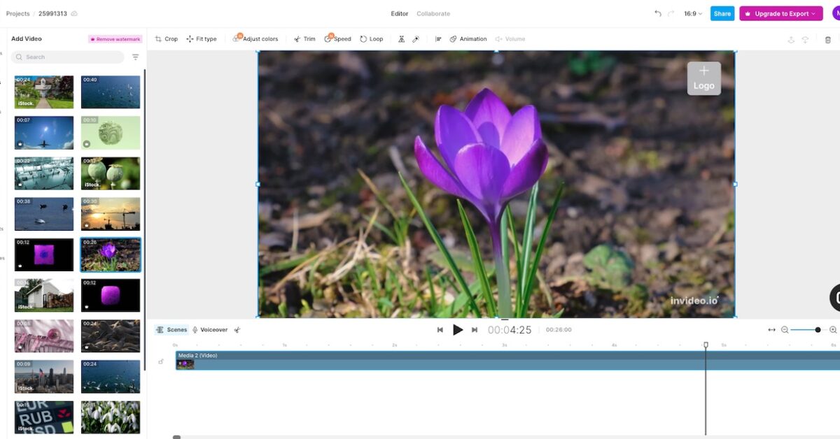 InVideo : une plateforme de création et montage vidéo assisté par IA