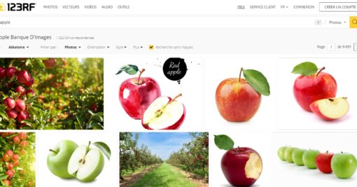 123RF : une banque d'images, de vidéos et de musiques libres de droits