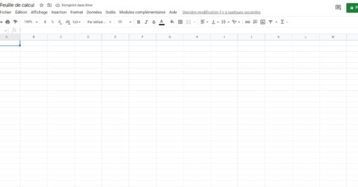 Google Sheets : le tableur en ligne gratuit de Google