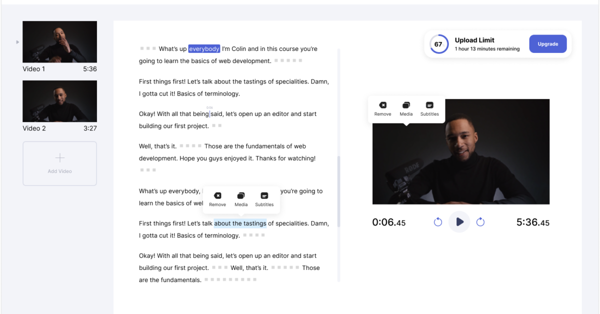 Type Studio : un éditeur vidéo pour ajouter des sous-titres facilement