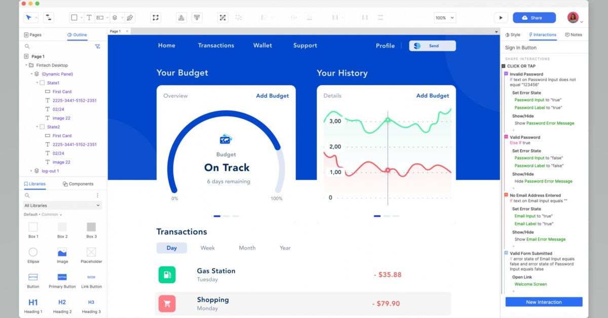 Axure RP : un logiciel de conception d'interface pour sites web et ...