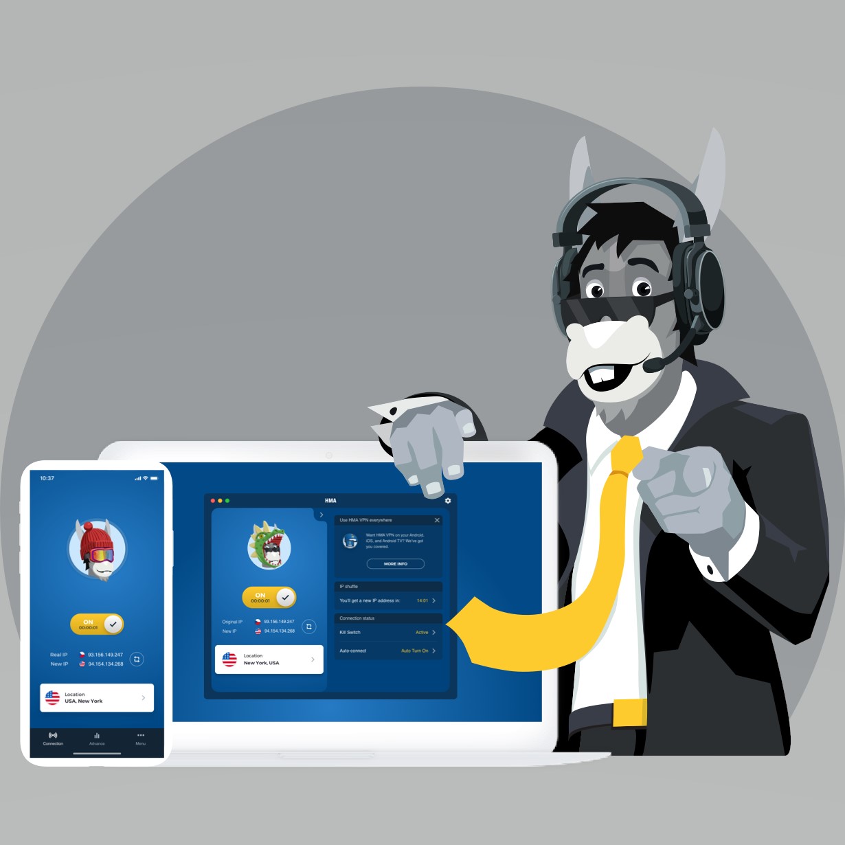 HMA VPN : une solution VPN sécurisée