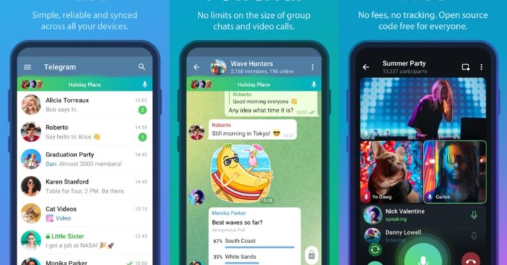 Telegram : une application de messagerie open-source
