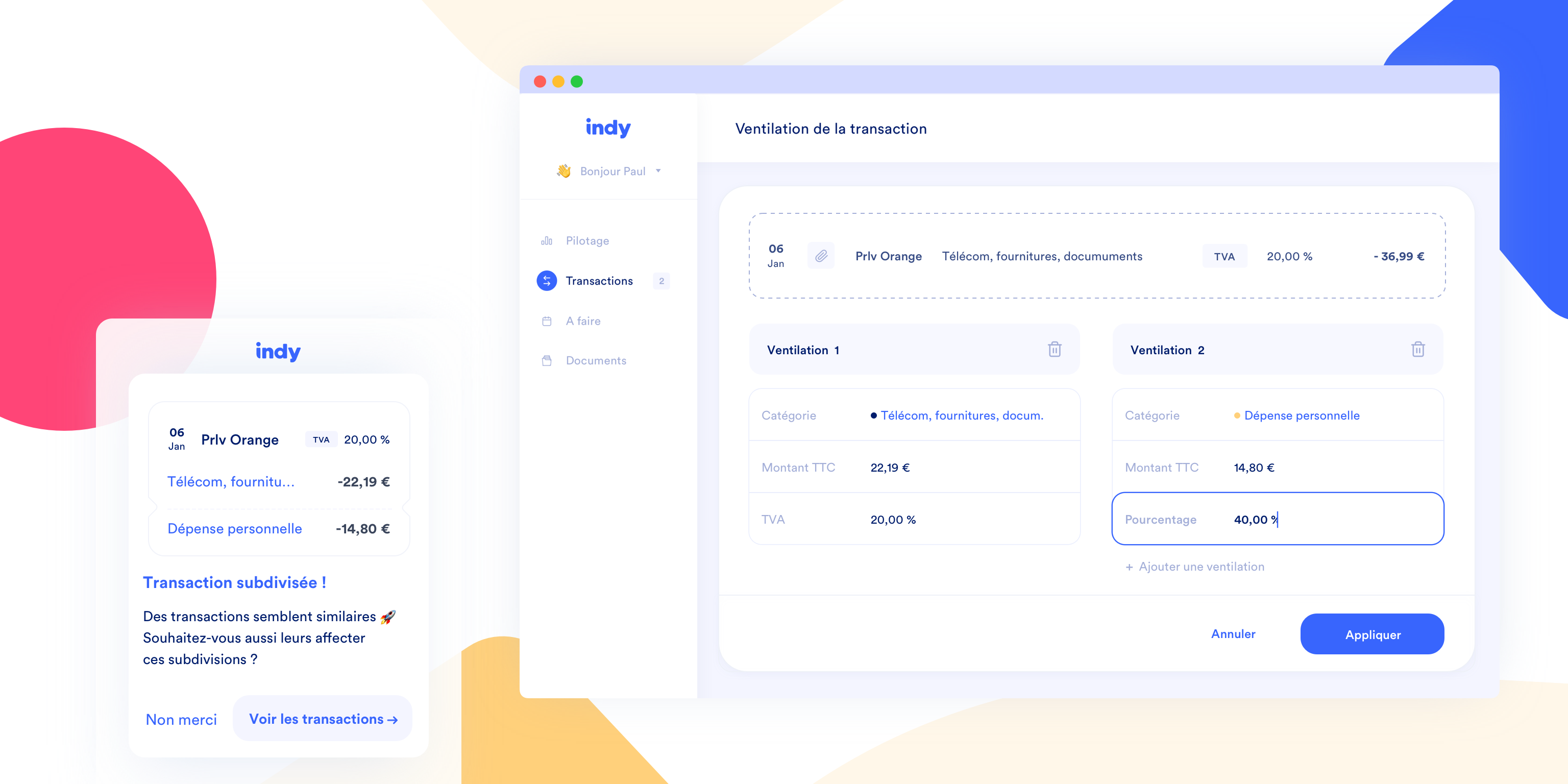 Indy : un outil français pour faciliter la comptabilité des freelances