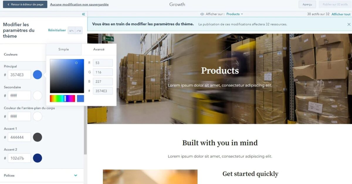 HubSpot CMS Hub : un outil pour créer un site web professionnel facilement