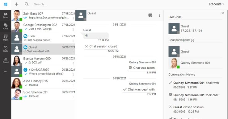 3CX : une solution téléphonique complète avec visioconférence, live ...