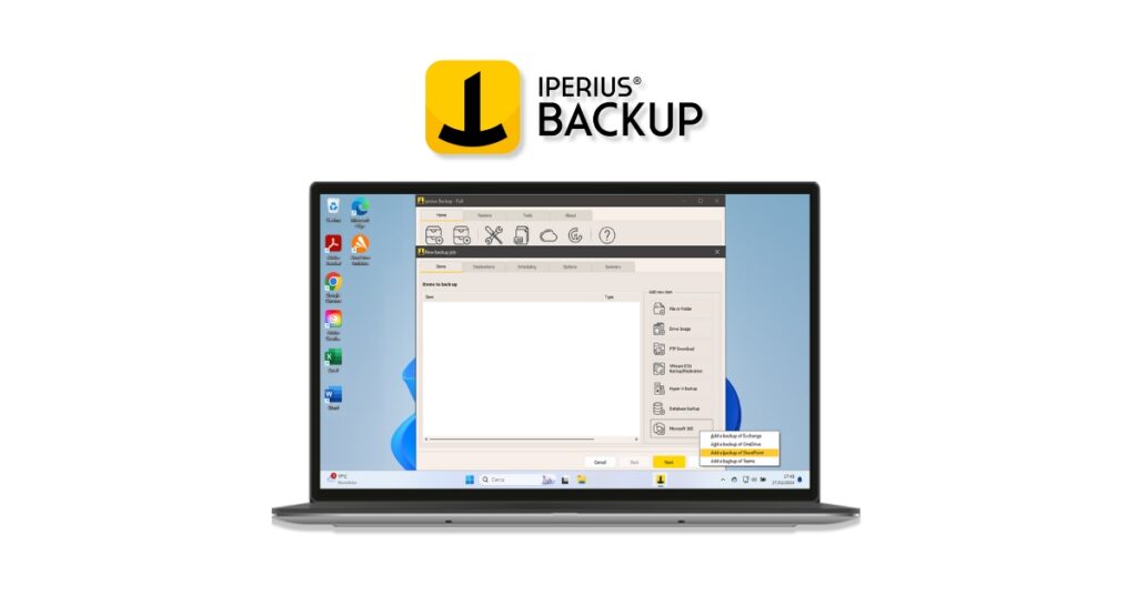 Iperius Backup : un logiciel de sauvegarde pour Windows