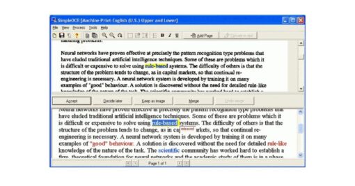 SimpleOCR : transformez vos documents scannés en fichiers numériques