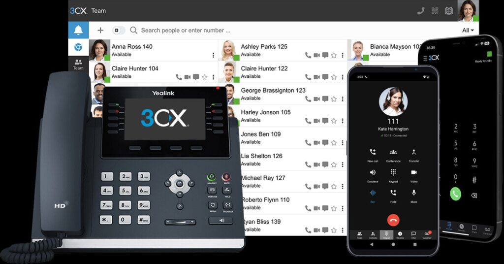 3CX : une solution téléphonique complète avec visioconférence, live ...