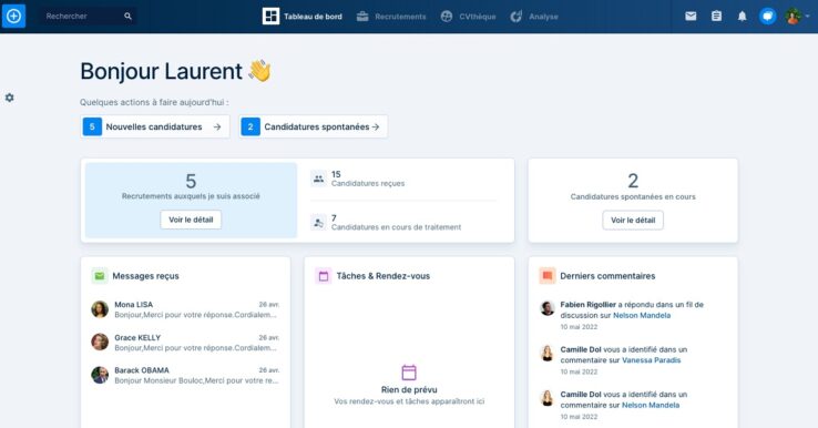 Taleez : un logiciel collaboratif pour piloter tous vos recrutements