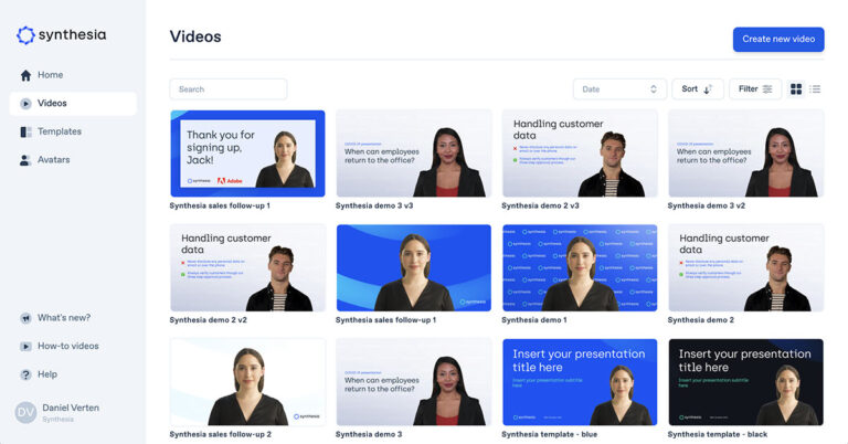 Synthesia : un générateur de vidéo par IA qui met en scène des avatars
