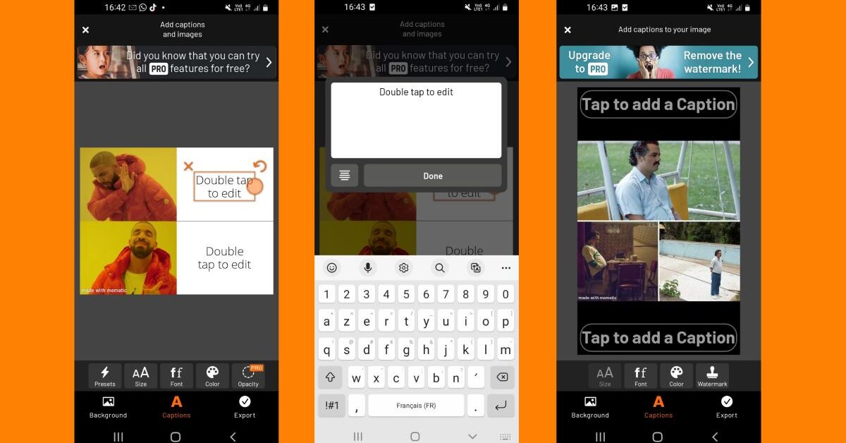Mematic : une application pour créer des mèmes rapidement