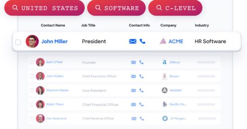 ZoomInfo SalesOS : un outil de prospection commerciale B2B