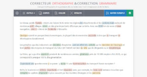Scribens : une solution de correction d'orthographe et de grammaire