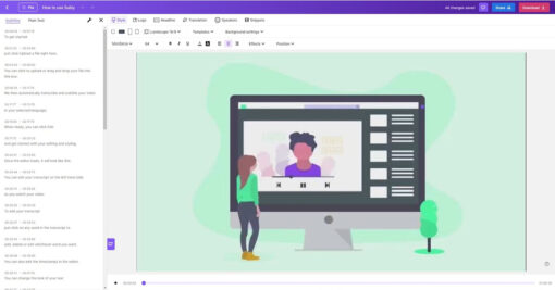 Subly : un outil de sous-titrage qui prend en compte l'accessibilité