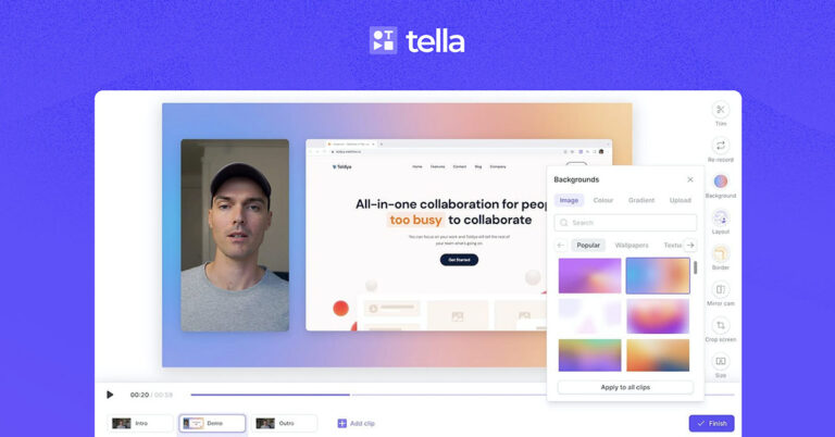 Tella : un outil d'enregistrement d'écran pour réaliser des tutoriels ...