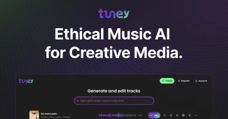 Tuney : une plateforme de création musicale guidée par l'IA