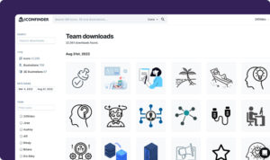 Iconfinder : une banque d'icônes et d'illustrations