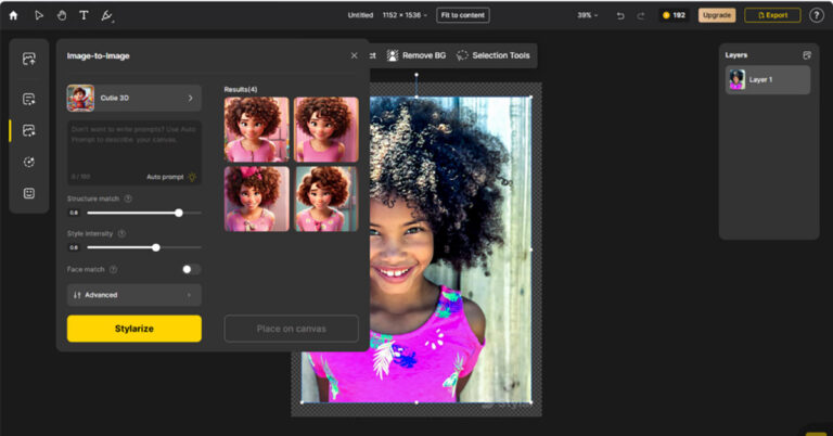 Stylar : une plateforme de création d'images par IA