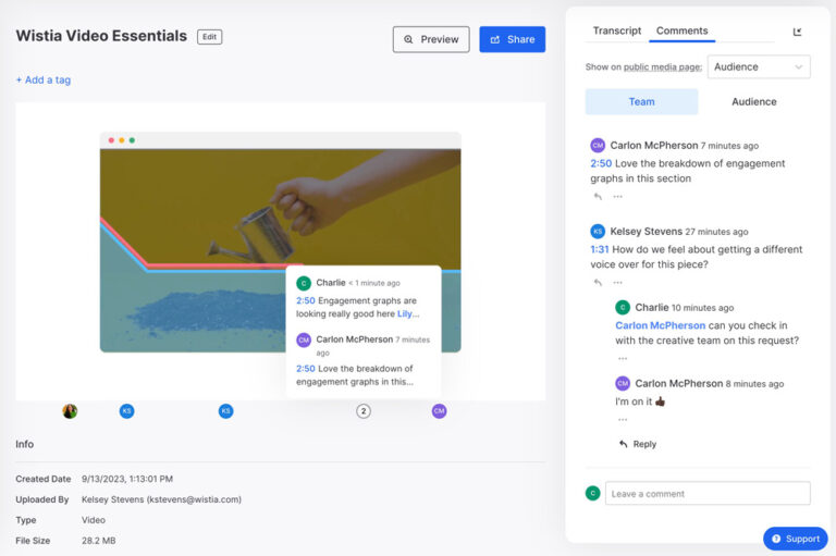 Wistia : une plateforme vidéo avec des outils de création, d ...