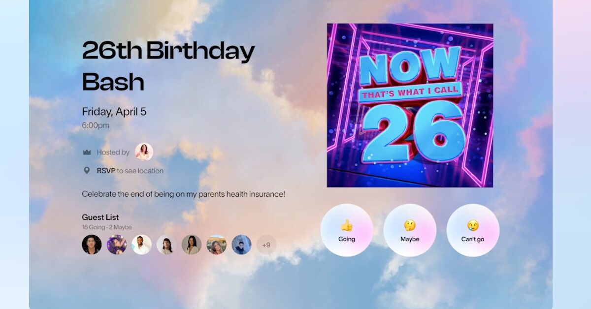 Partiful : un service gratuit pour planifier des évènements et gérer ...