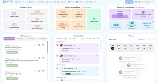 Softy : une solution ATS conçue pour optimiser le recrutement