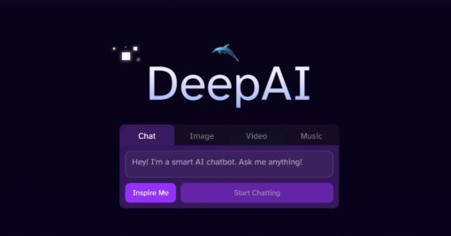 DeepAI : une plateforme de génération de contenus audio, visuels et vidéo