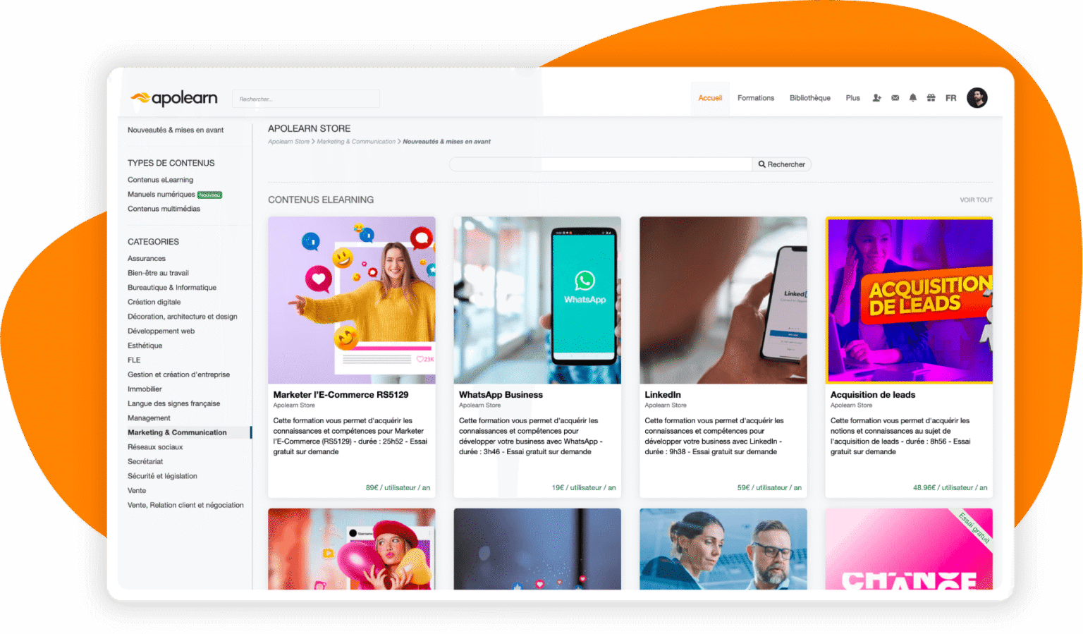 Apolearn : un outil pour concevoir, diffuser et suivre des parcours e ...