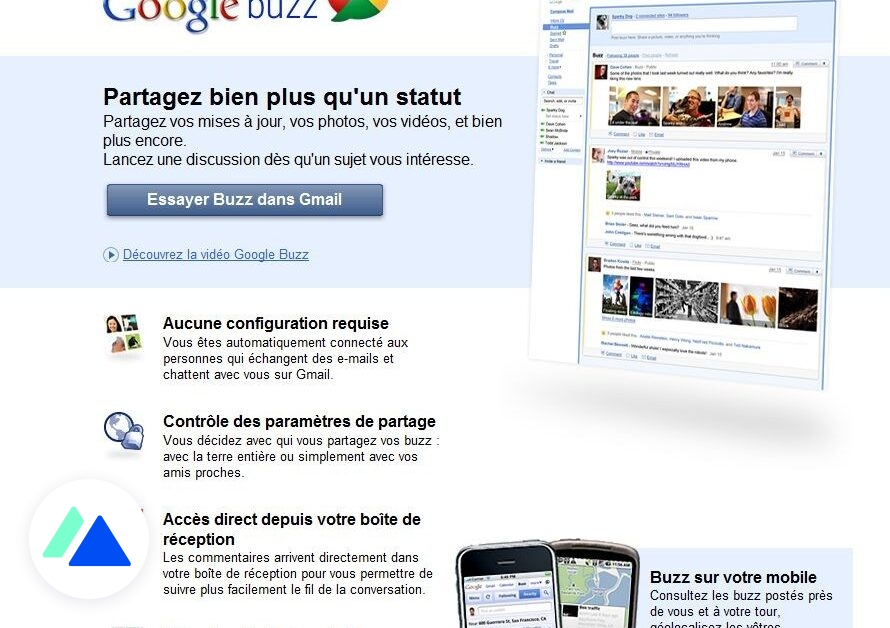 Google buzz : du Twitter dans votre Gmail