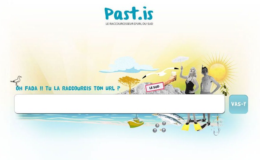 Un raccourcisseur d’URL marseillais : Past.is Un raccourcisseur d’URL marseillais : Past.is