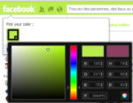 Changer la couleur de Facebook