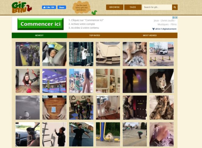 5 sites pour trouver des GIF animés