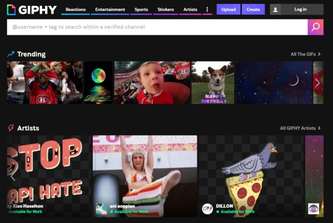 5 sites pour trouver des GIF animés