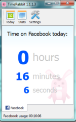 Time Rabbit : combien de temps passez-vous sur Facebook