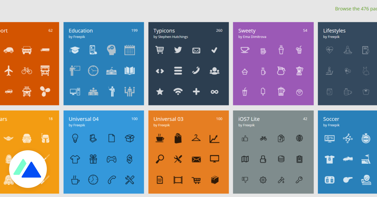 Flaticon, plus de 50 000 icônes libres de droits