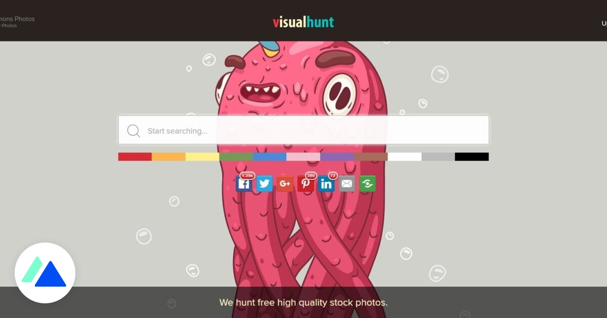 Visual Hunt : plus de 350 millions de photos gratuites (Creative Commons)