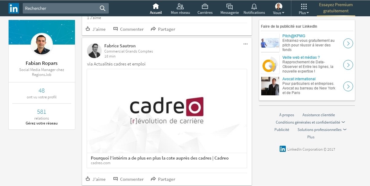 LinkedIn : refonte complète de la version desktop - BDM