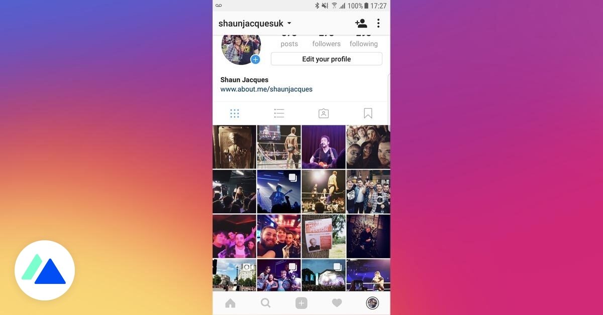 Instagram : bientôt 4 photos par ligne
