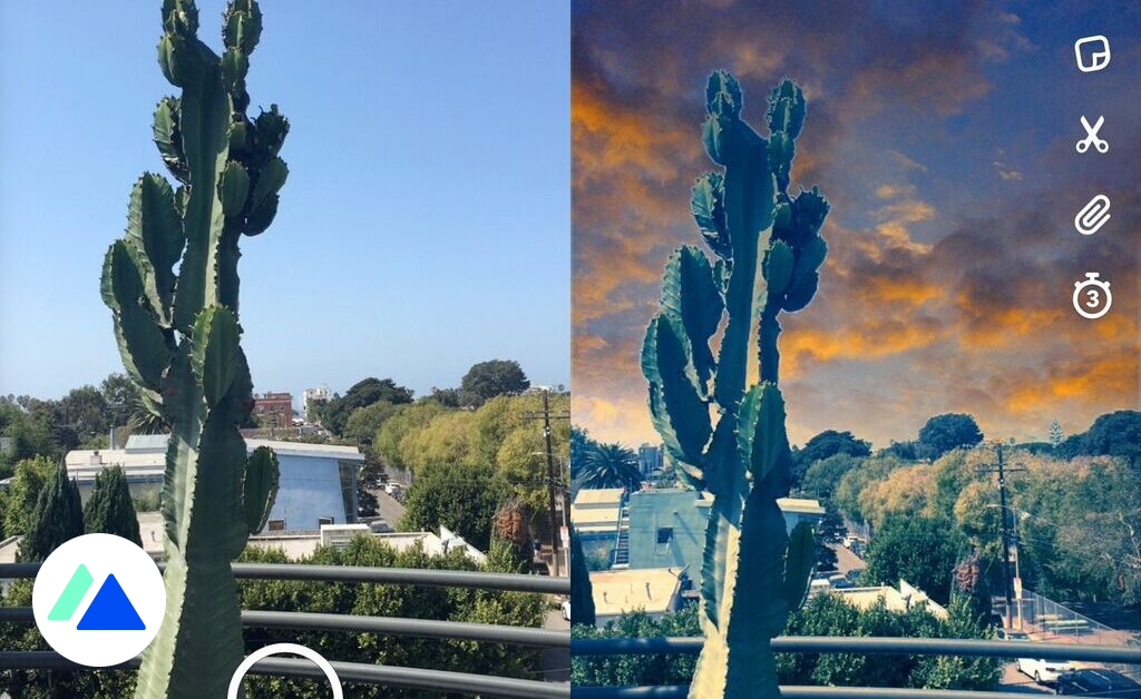 Snapchat fête ses 6 ans et lance des filtres pour le ciel (sky filters)