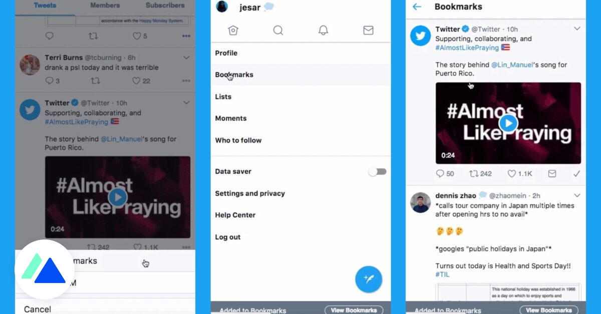 Twitter : vous pourrez bientôt sauvegarder des tweets en privé, # ...