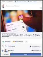 Facebook : les utilisateurs peuvent publier des liens dans les stories