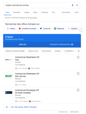 Google For Jobs sort aujourd’hui : coût, fonctionnement, avantages…
