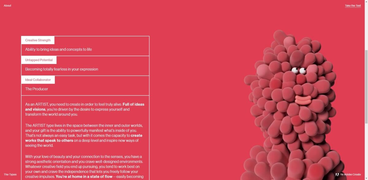 Quiz Adobe Create : quel type de créatif êtes-vous