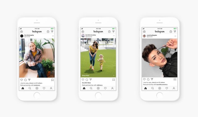 Instagram : des posts d’influenceurs sponsorisés par des marques ...