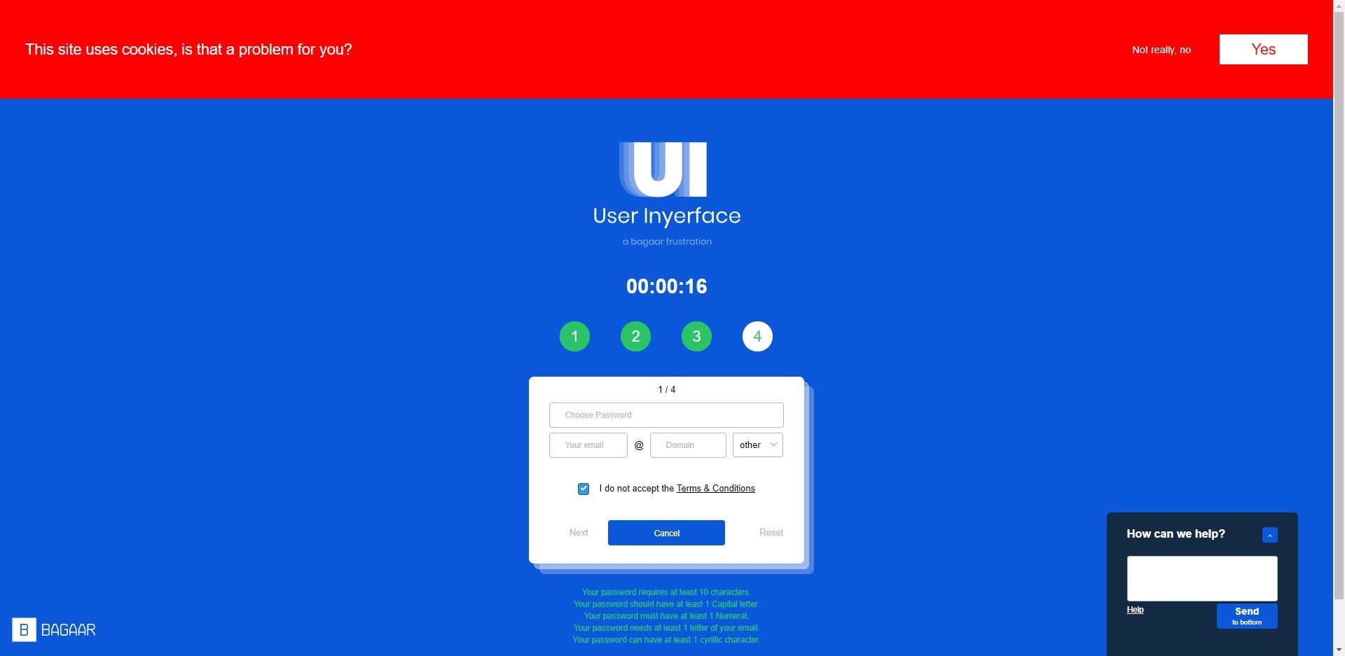 User Inyerface : tentez d’interagir avec la pire interface utilisateur ... User Inyerface : tentez d’interagir avec la pire interface utilisateur ...