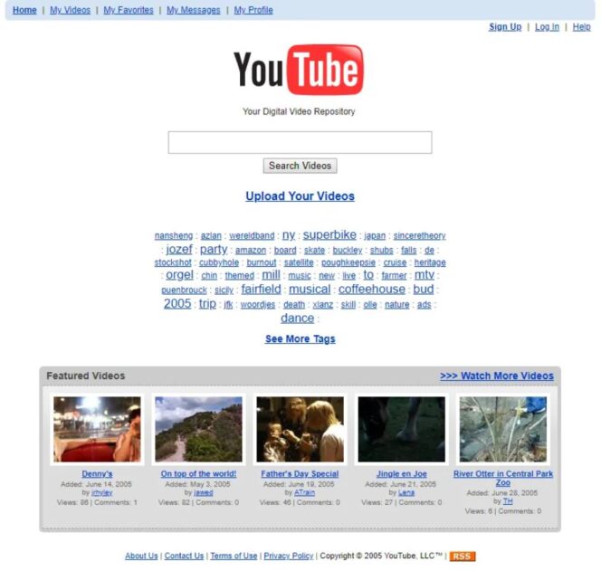 A son lancement, YouTube était un site de rencontre
